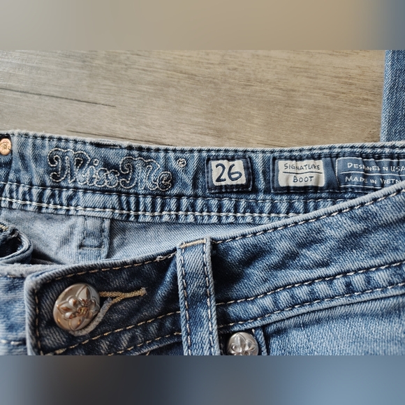 Signature | Jeans | Signature Denim Jeans With Embellished Pockets ...